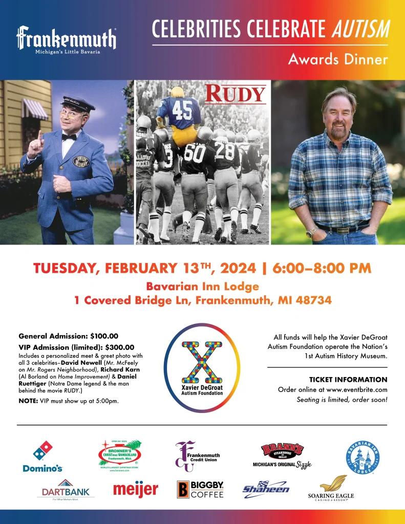 Celebrities Celebrate Autism - Dinner - Xavier DeGroat Autism Foundation